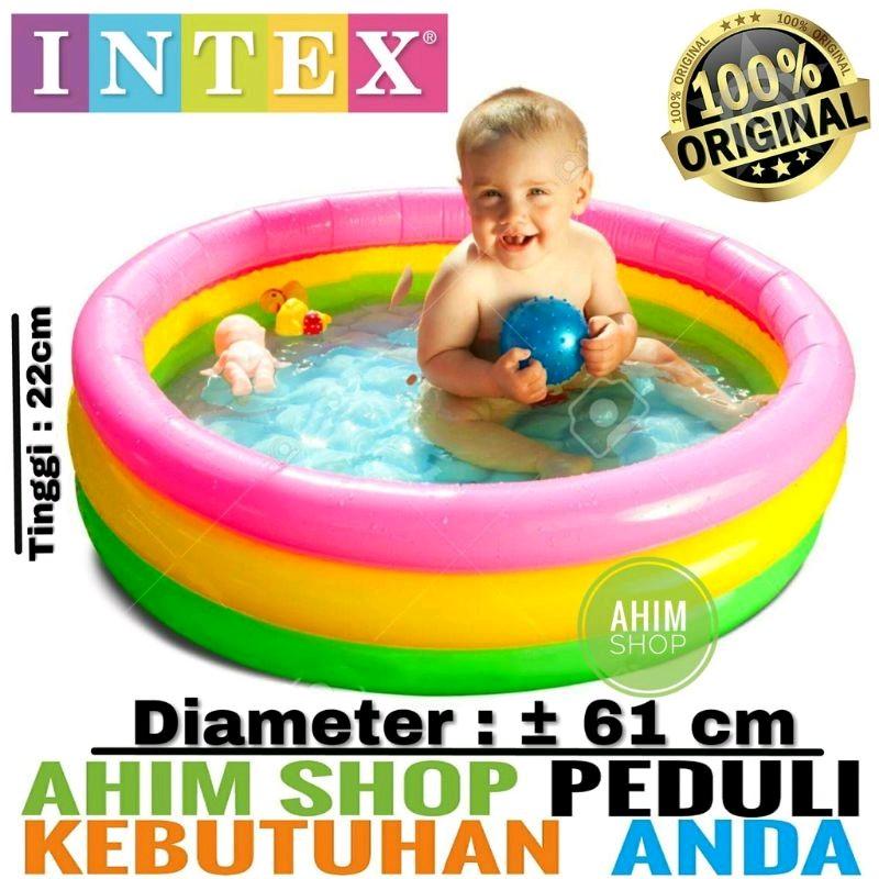 Intex Baby Pool Portable 61cm x 25cm kolam renang mandi anak - Shop ...