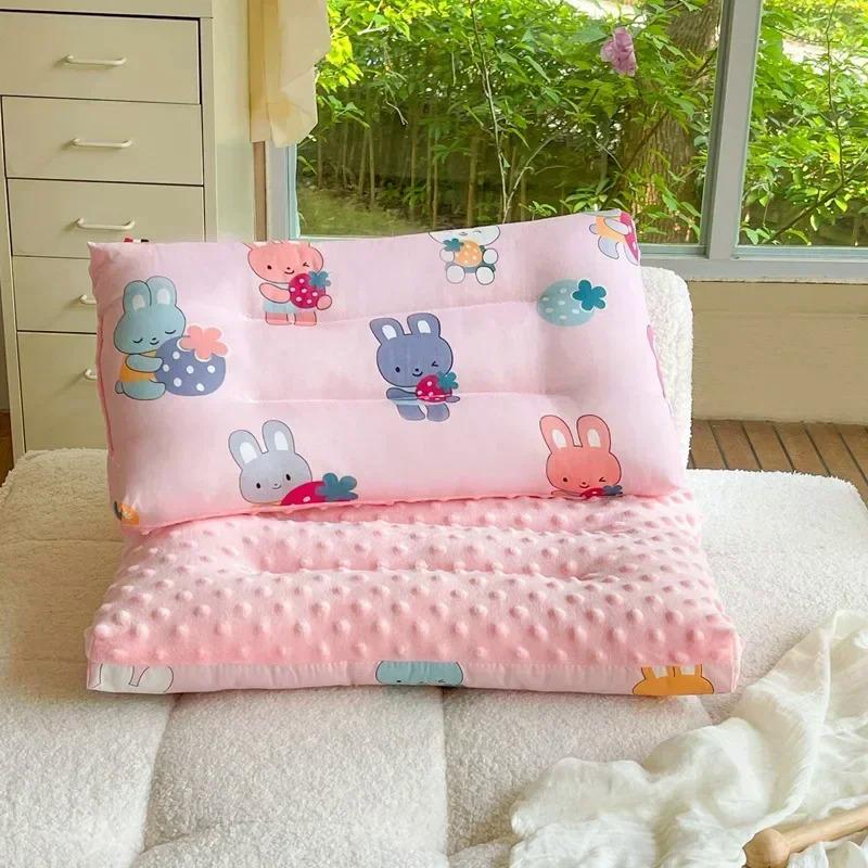 Baby Pillow Newborn Pure Cotton Neck Pillow Breathable and Comfortable ...