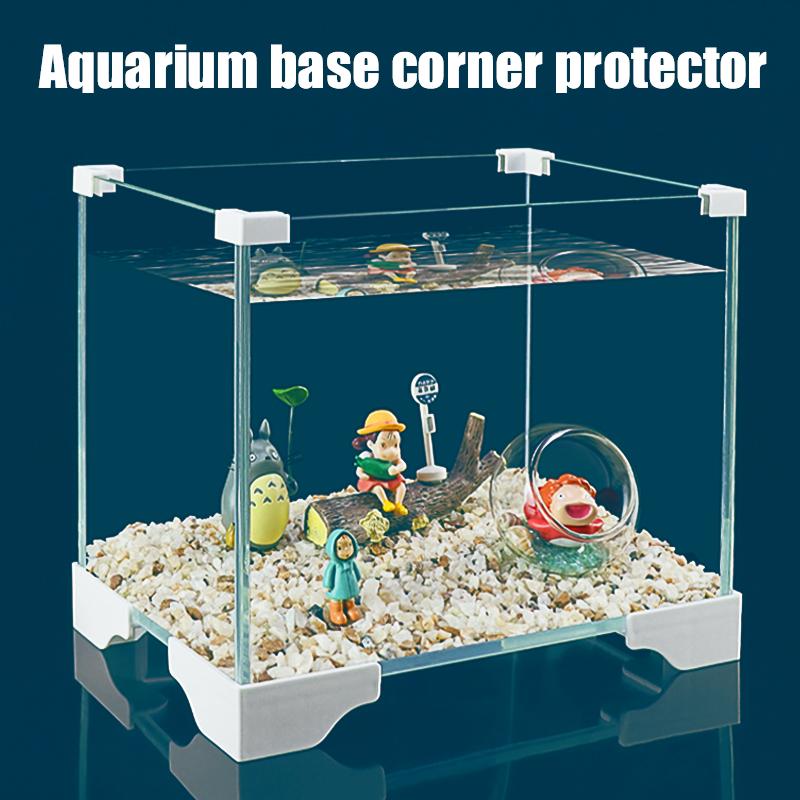 Fish tank edge protection base anti-collision angle glass protection ...