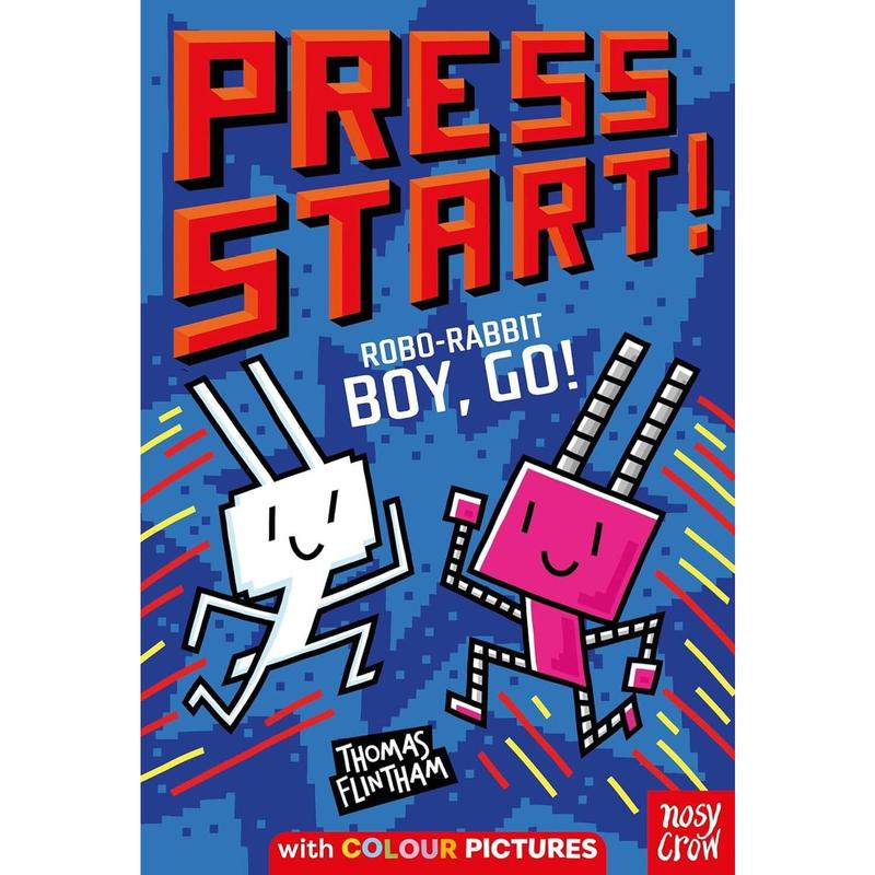 Press Start! Robo-Rabbit Boy Go! | with Colour Pictures - TikTok Shop ...