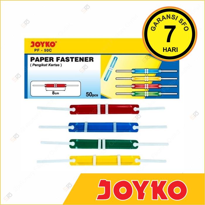 Jual Paper Fastener Joyko Color PF-50 isi 50 - Pengikat Kertas - Kota ...