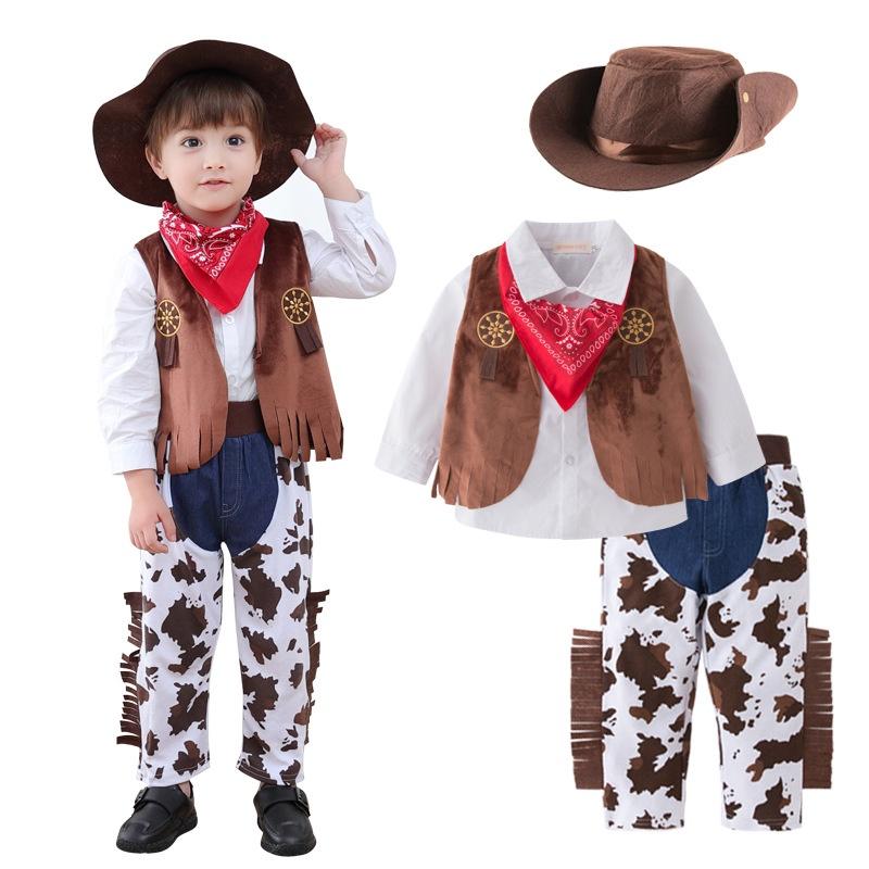 Kostum Cosplay Koboi Barat, untuk Lelaki, Sesuai untuk Acara - TikTok ...