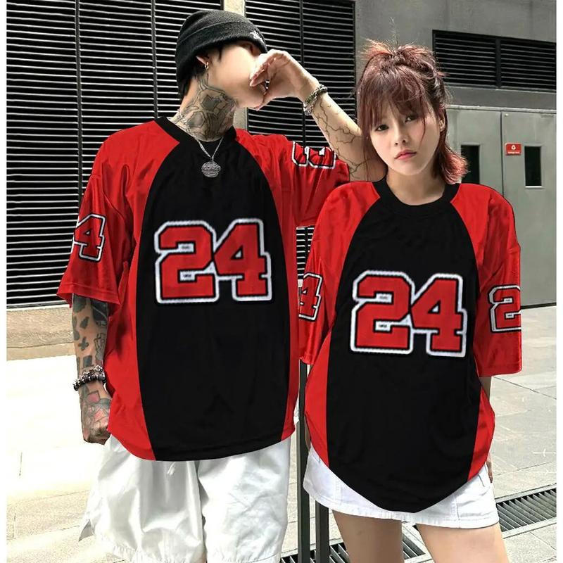 Men's 3D Patchwork Color T-Shirt Digital Printed Shirt Coupl - TikTok ...