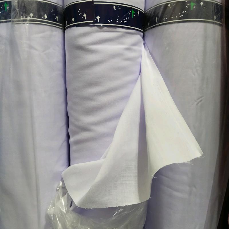 Tetoron fabric for school uniform. Sold pee yard 45 inches width ...