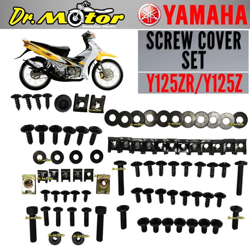 YAMAHA Y125ZR Y125Z 125Z Y125 BODY COVER SCREW SKRU SKREW CAVER ...