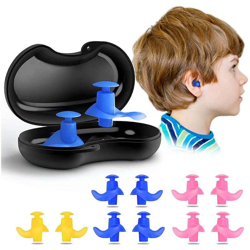 2 PCS Silicone Waterproof Earplug Environmental Soft Ear Plugs - TikTok ...