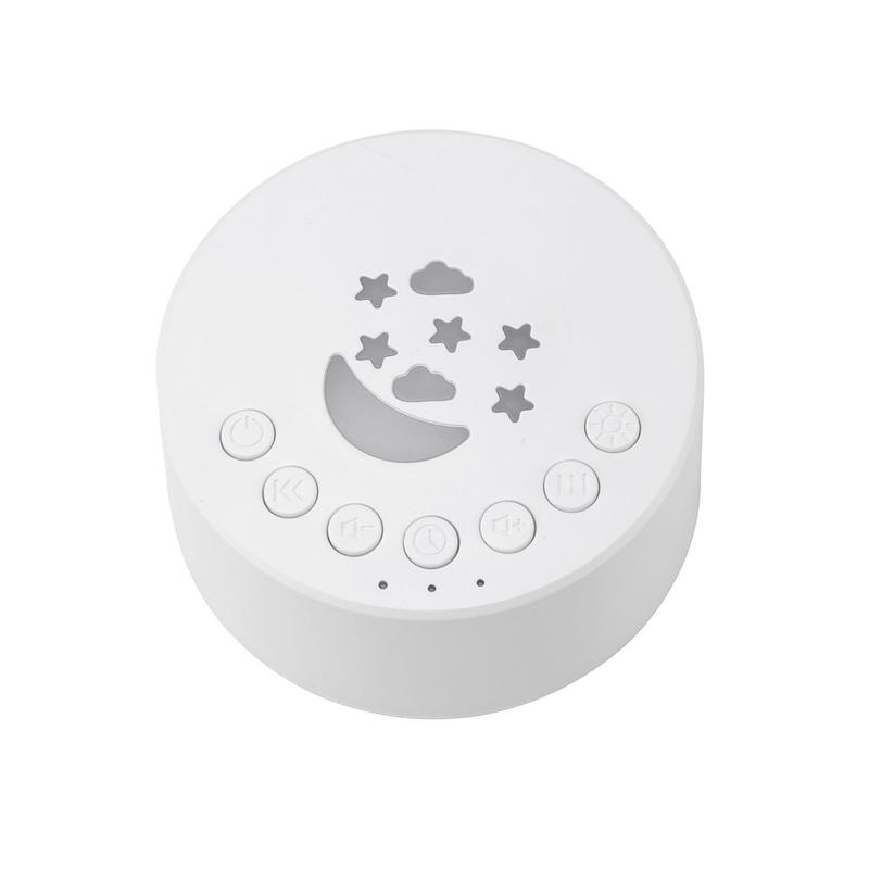 White Noise Machine Baby Babies Sound Machinewith Night-Light Timer ...