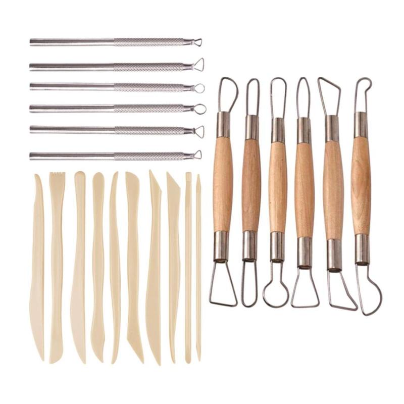 22x Clay Tools Sculpting Double Sided for Crafting Supplies Pros ...