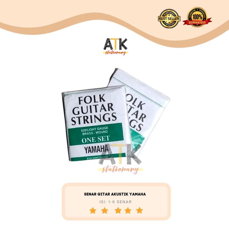 Senar Gitar Set Yamaha Akustik Folk String atk - Shop | Tokopedia
