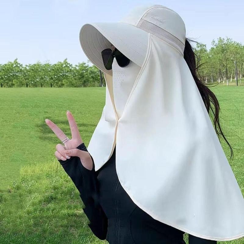 Topi Matahari Selendang, Perlindungan UV, Fabrik Mesra Kulit dan ...