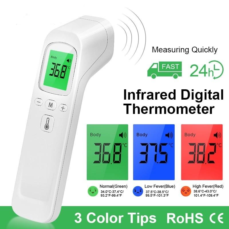 Termometer Infra Merah FDA CE Berkualitas Tinggi dengan LCD dan ...