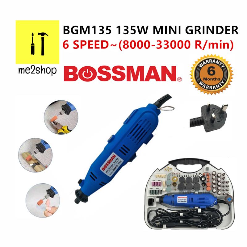 211 PCS BOSSMAN ROTARY MINI GRINDER TOOL SET (BMG-135) - TikTok Shop ...