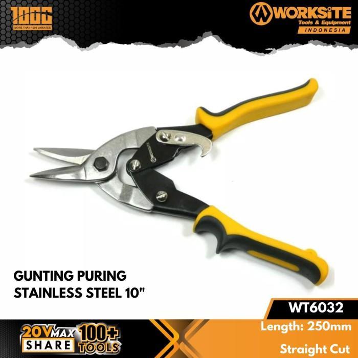 Gunting Puring 10" Gunting alumunium puring aviation snip seng Worksite ...