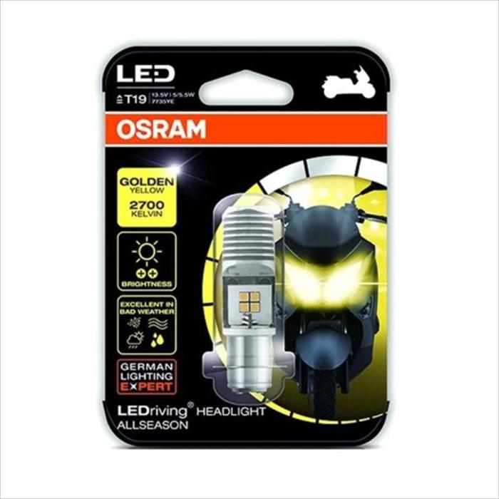 Jual LED BOLHAM Halogen OSRAM LED T19 AllSeason Golden Yellow (Sinar ...