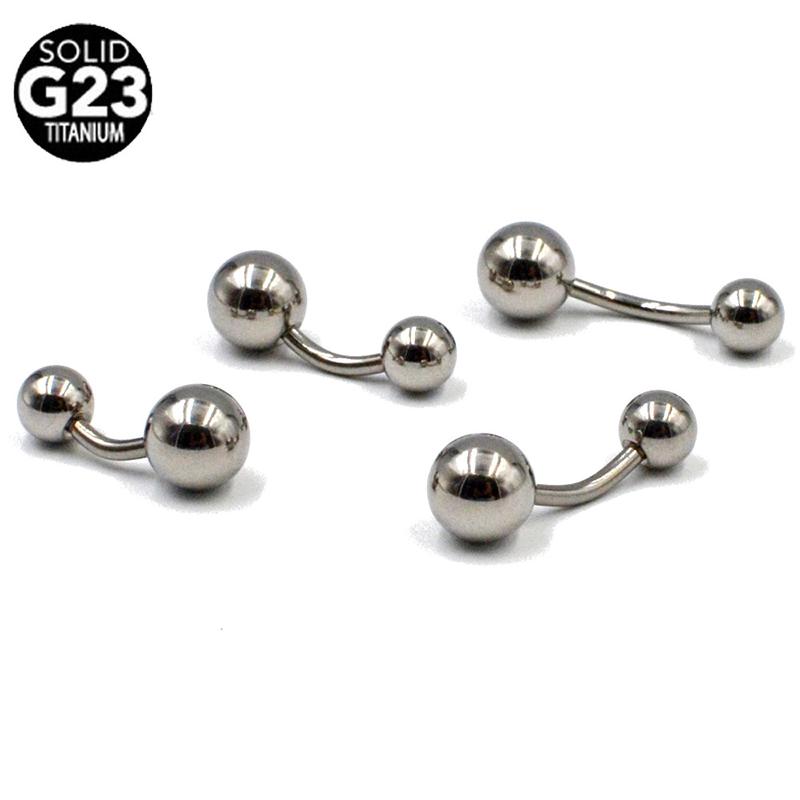 Cincin Butang Perut Keluli Titanium, G23, Tindik Pusar, Barbel - TikTok ...