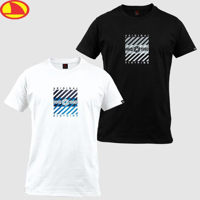 Hammerhead jeans and shirt-Mens round neck with flat print T-shirt ...
