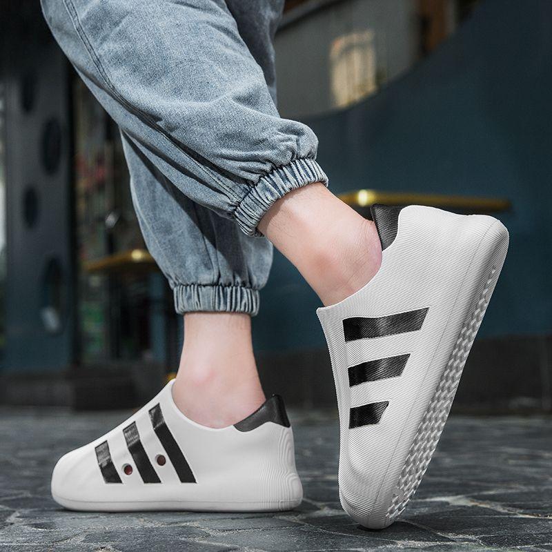 Bread shoe cover feet ultra light slip-on casual sneaker hol - TikTok ...