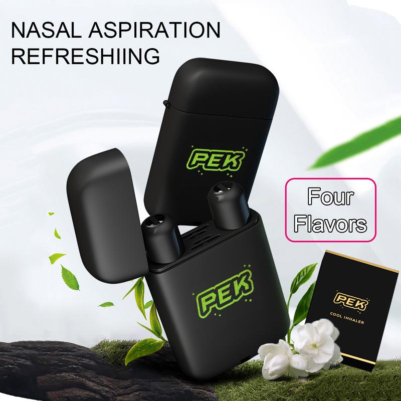 Double-hole Upgraded Portable Clamshell Vitality Nasal Inhaler - TikTok ...
