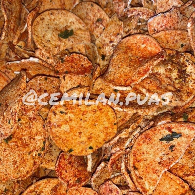 [READY MEDAN] Basreng Bulat Pipih Pedas Jeruk 100gr Pedas Nampol - Shop ...