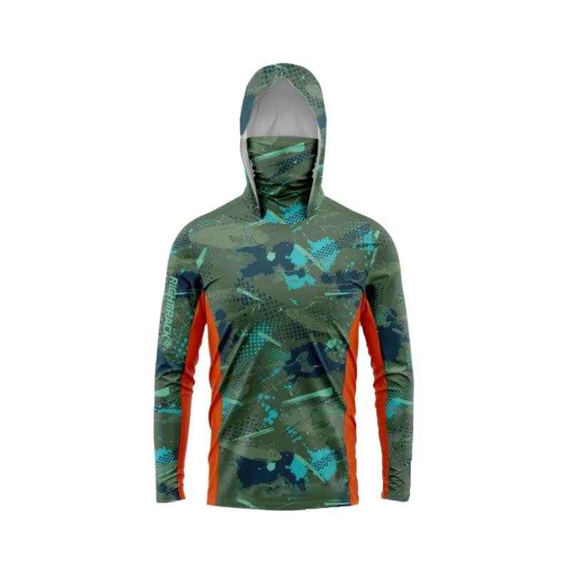 Baju Memancing, Bertudung, Pakaian Memancing, untuk Lelaki, dengan ...