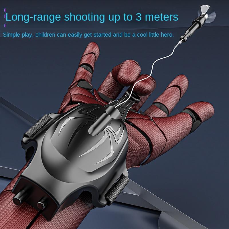 Spider-Man Web Shooter Electric Launcher - Rechargeable Automatic ...