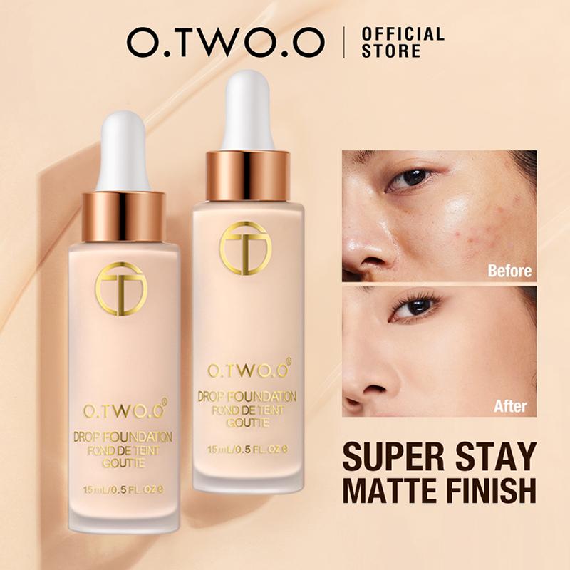 【Limited Time Sale】【COD】O.Two.O Foundation Face Makeup Long Lasting ...