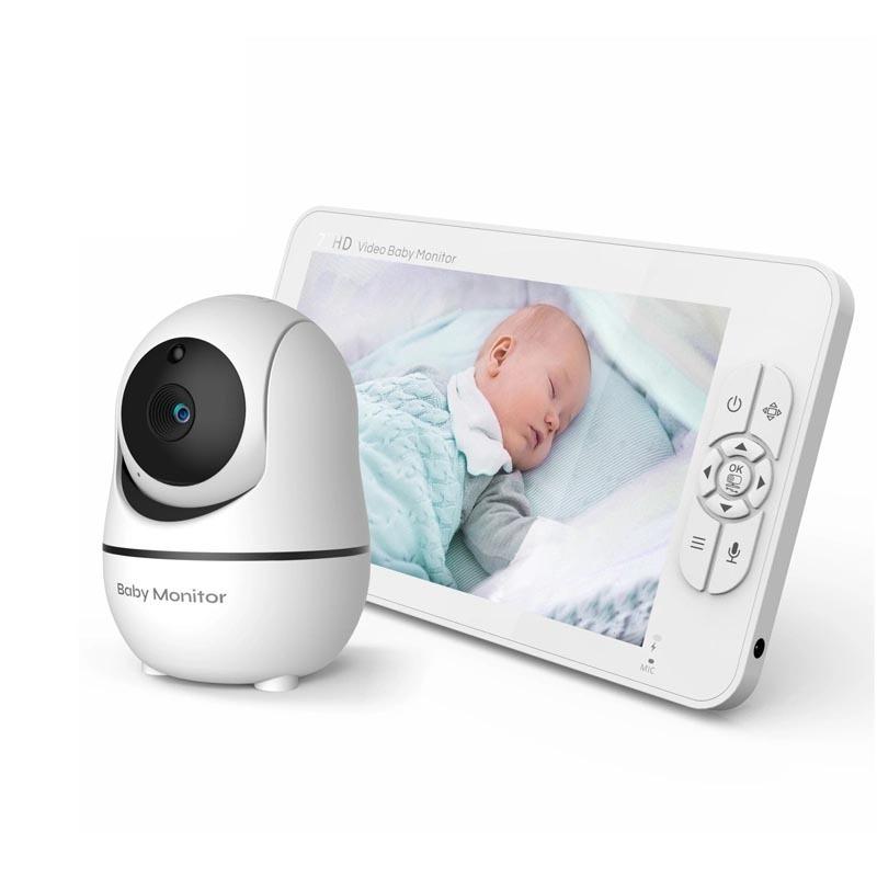 7Inch HD Night Vision Audio Video Baby Monitor 355° Wide angle - TikTok ...