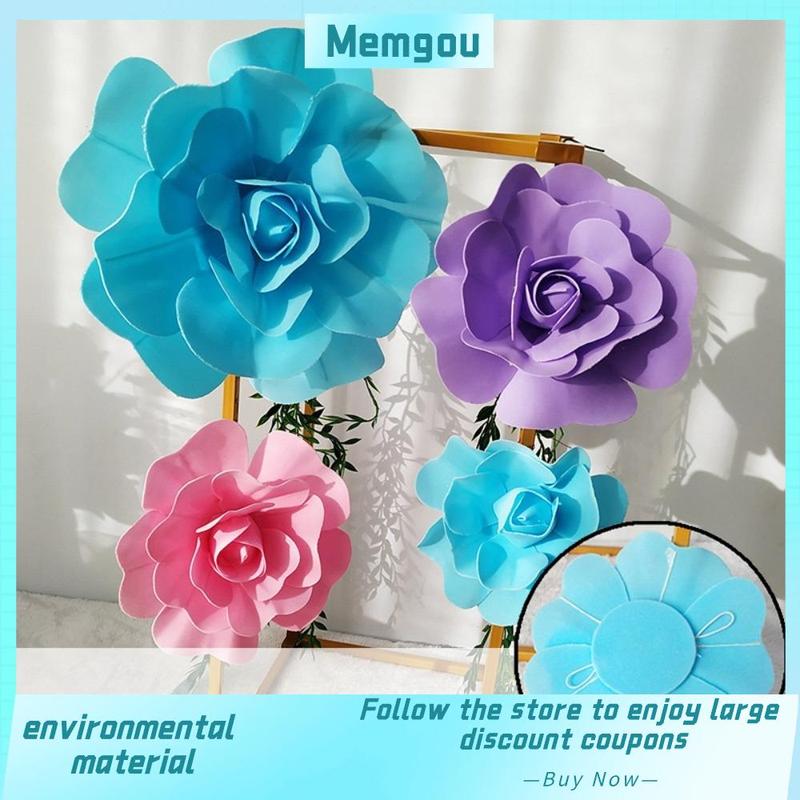 New PE Foam Flowers DIY Stage Props Artificial Flower Rose Fake ...