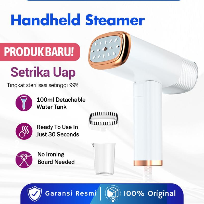 Setrika Uap Portable Untuk Pakaian Handheld Garment Steamer Elektrik - Shop | Tokopedia