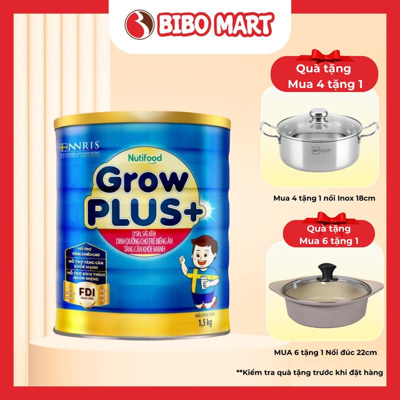 Sữa Grow PLUS+ xanh 1.5kg - Bibo Mart - Sản phẩm chính hãng - TikTok ...