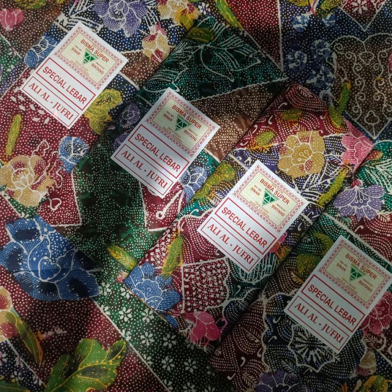 ผ้าถุง ตราเพชรเขียว 'Bisma super" Ali AI - jufri ลาย สวยๆ ผ้าไม่ลื่น ...