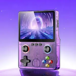 Xf40h Mini Game Console with 4-Inch Screen and Built-In WiFi, Portable ...