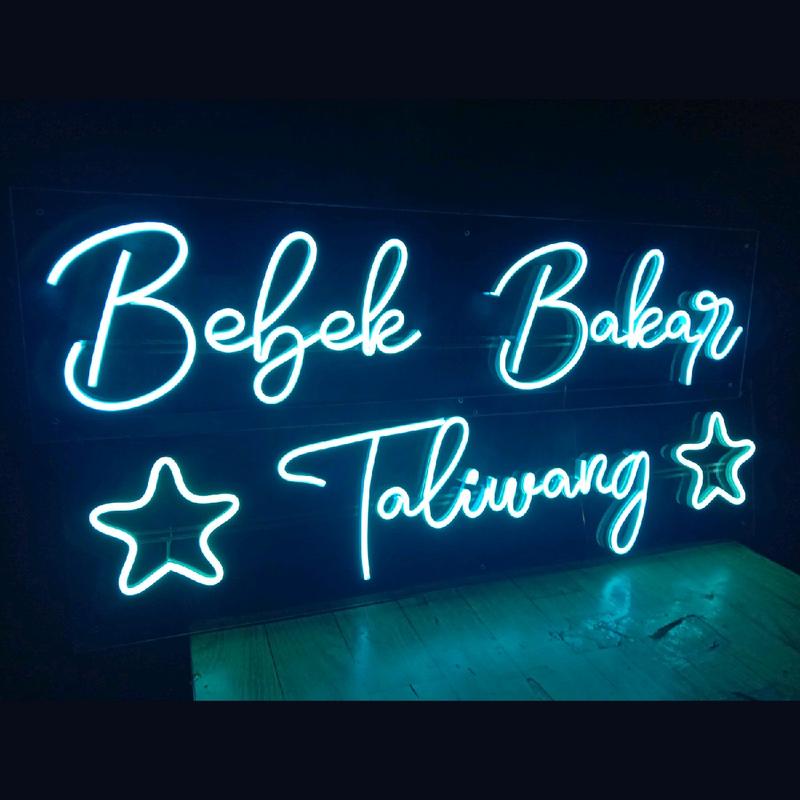 Lampu hias tulisan custom, lampu dekorasi modern, neon flex neon - Shop ...