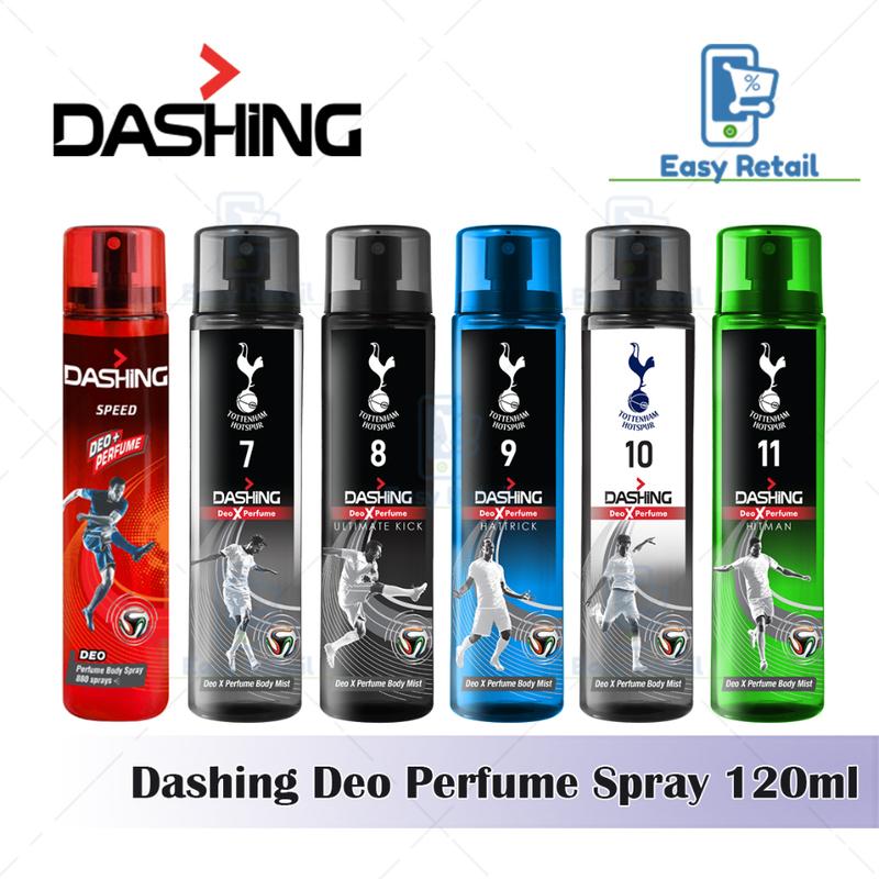 Dashing Deodorant Perfume Body Spray 120ml - TikTok Shop Malaysia