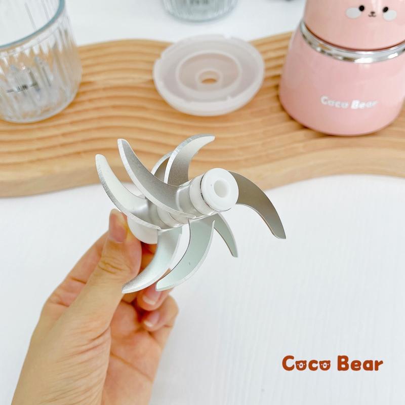 Máy Xay Coco Bear Mimi 8 Lưỡi Dao Chuyên Dụng Cho Bé Ăn Dặm Nhuyễn ...