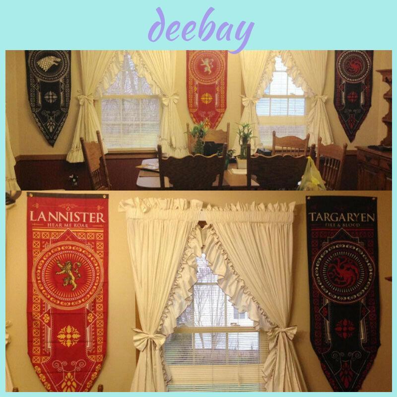 Authentic Game Of Thrones Got House Sigil Tournament Banner Flag ...