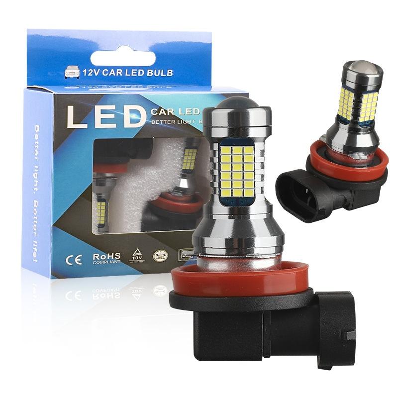 New Front Fog Lamp H11 Car LED Lamp Universal High Power H8 80led ...