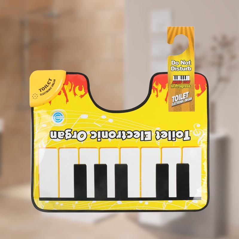 Music Piano Hygienic Blanket Potty Piano Sounding Bathroom Rug - TikTok ...