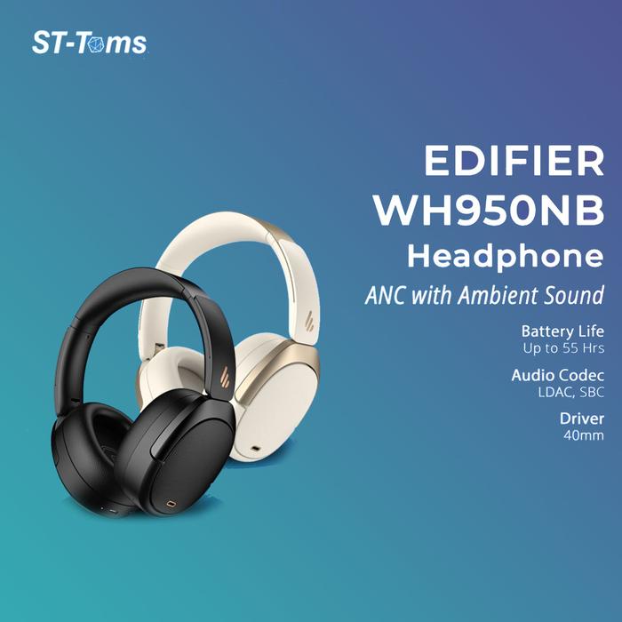Promo Edifier WH950NB / WH 950NB Over-Ear Bluetooth Headphones ANC LDAC ...