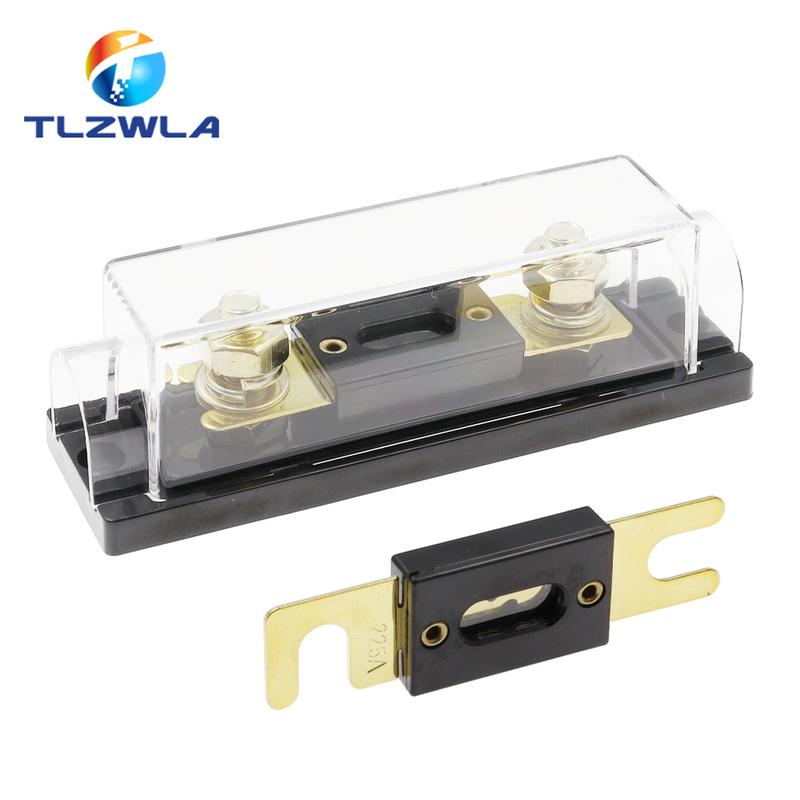 2PCS ANL-H ANL-B Transparent Car Fuse Box ANL Fuse Holder Distribution ...