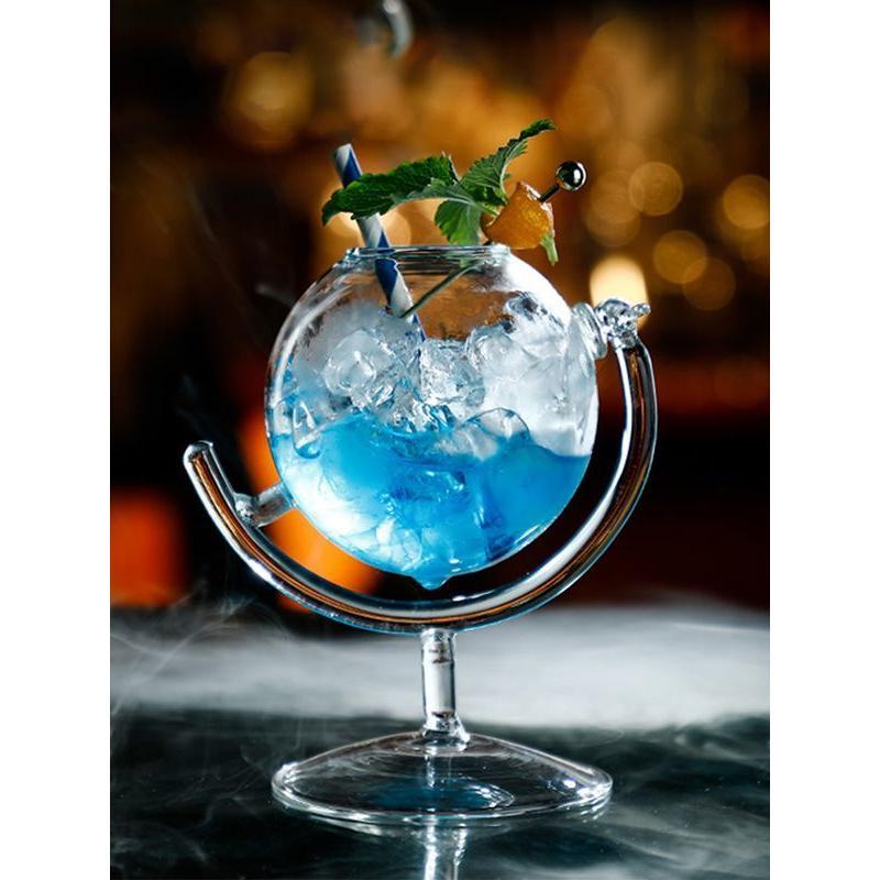 Creative Globe Cocktail Glass - Unique Barware for Home, Restaurant ...