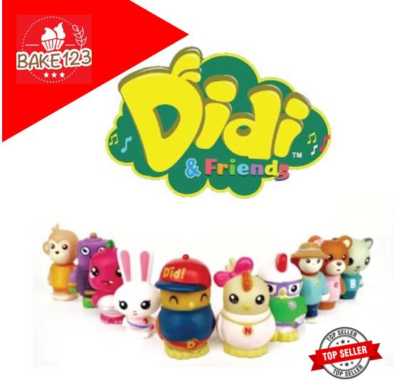 ORIGINAL! (Ready Stock) Didi And Friends Cake Topper Cake Deco - TikTok ...