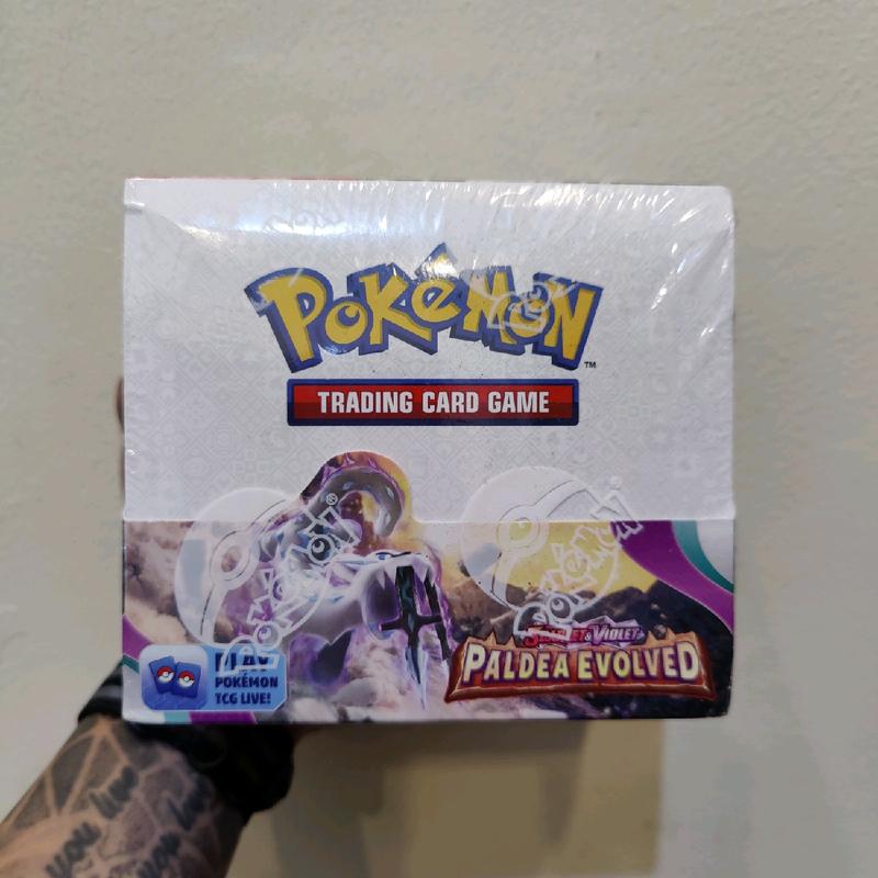 Pokemon TCG English Booster Box Paldea Evolved - Shop | Tokopedia