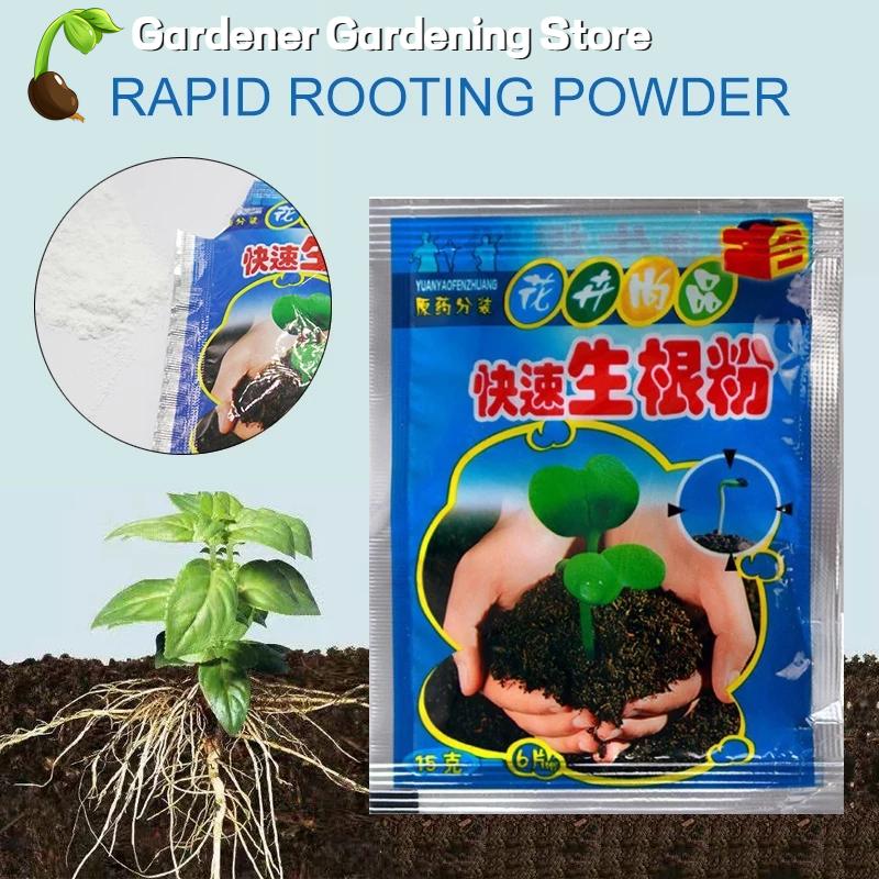 Fast Rooting Powder Hormone Powder (1 Pack) Rooting Powder Fertilizer ...