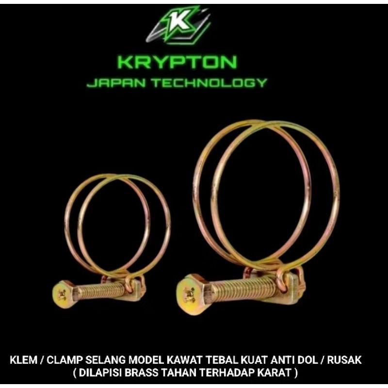 Kentaro klem / clamp selang model kawat 1/2" (12mm) Japan quality ...