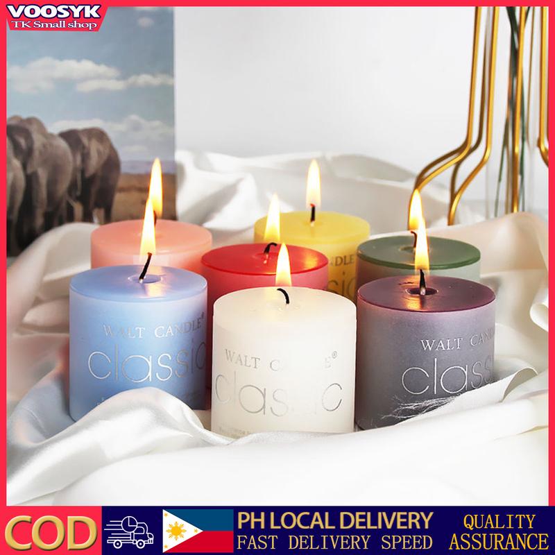Home natural aroma scented candles soy wax candles romantic fragrance ...