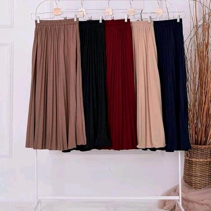 ROK PLISKET ANAK PREMIUM/ROK PLISKET ANAK 6-14 TAHUN/ROK PLISKET - Shop | Tokopedia