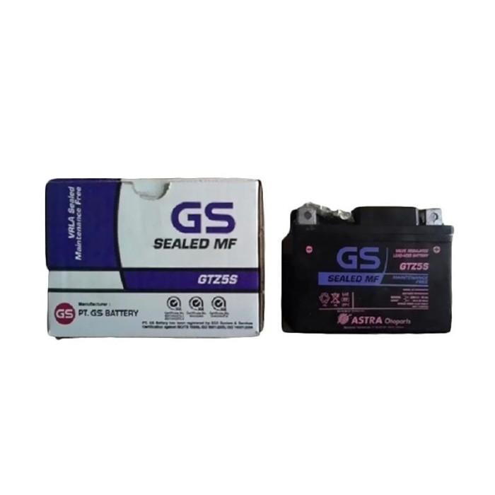 AKI ACCU GS ORIGINAL GTZ5S BEAT MIO J MIO M3 VIXION - Shop | Tokopedia