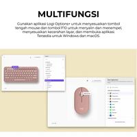 Promo Pebble 2 Combo Keyboard Mouse Bluetooth Wireless Multi Device ...