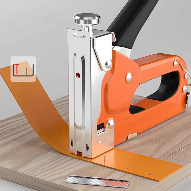 New 3 In 1 Stapler U Shape DIY Nail Tool Carpentry Stainless - TikTok ...